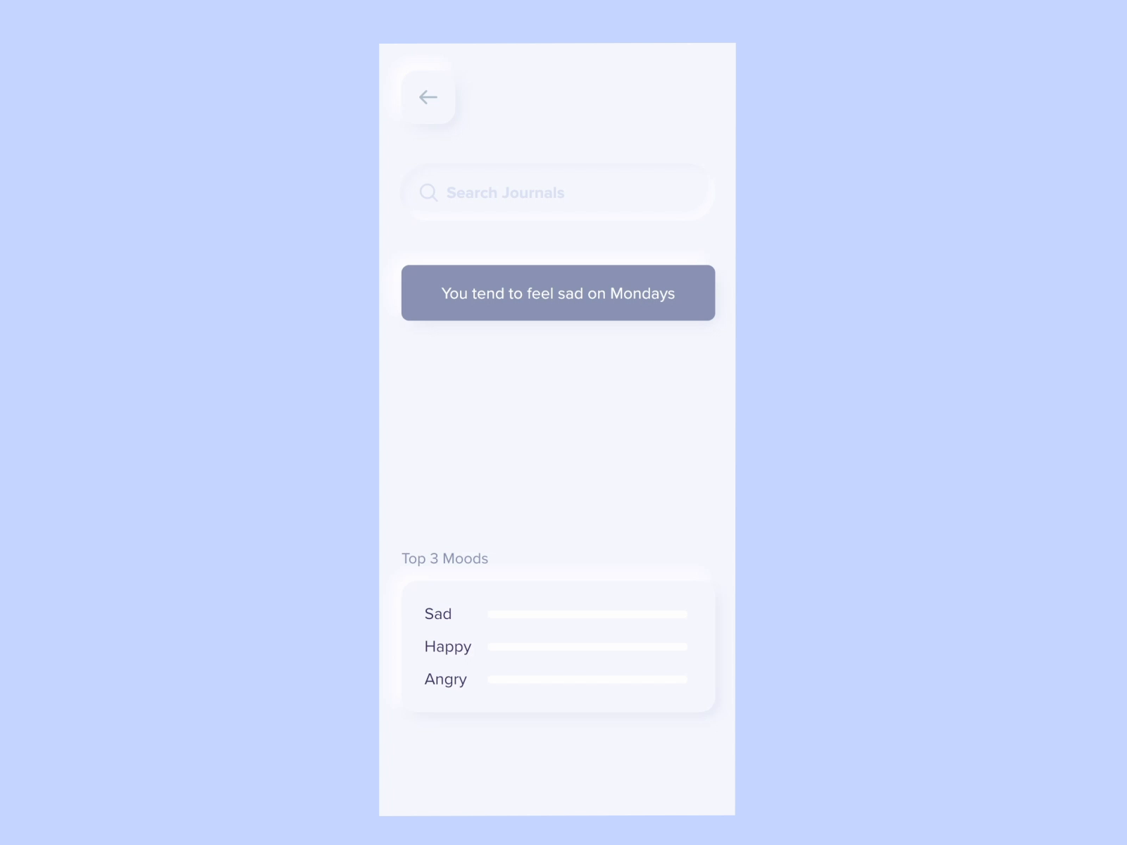 Moods Journal App By Justin Comstock On Dribbble