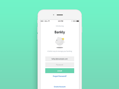 Bankly by Rebeka D. on Dribbble