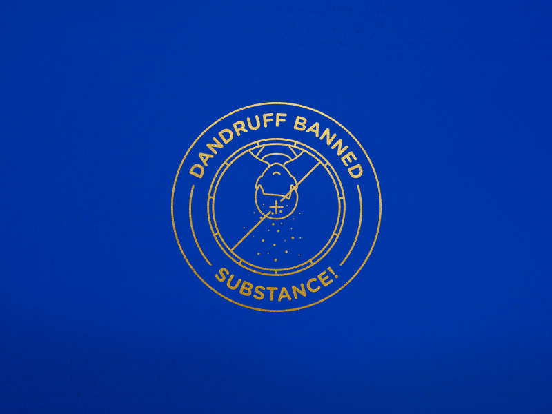 Dandruff logo by Miguel Sousa on Dribbble