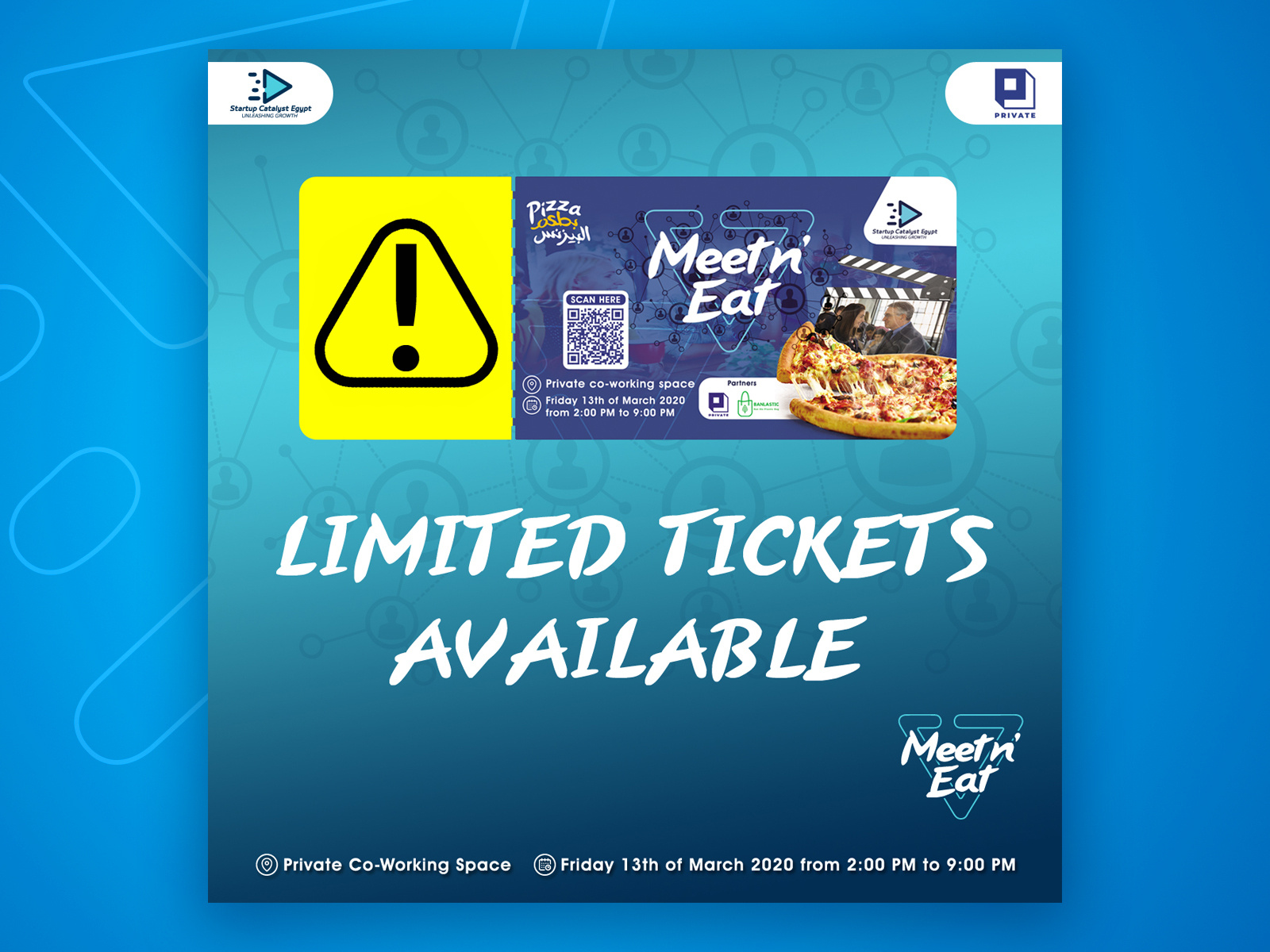 Limited Tickets - Social Media Design by Mohaned Khaled on Dribbble