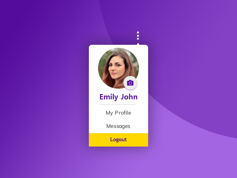 More Drop down Menu by Mohaned Khaled on Dribbble