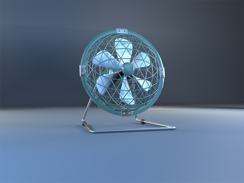 Small fan 3D by Ryan on Dribbble