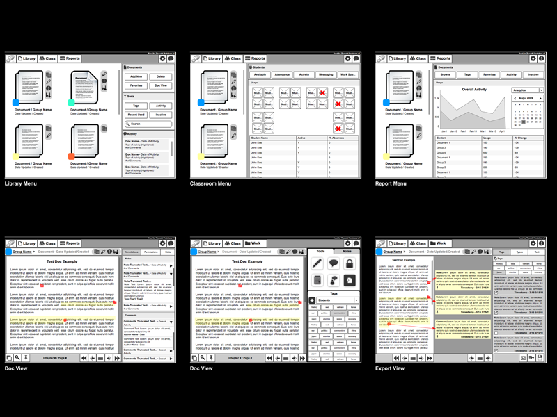 Student Tablet App by dschultze on Dribbble