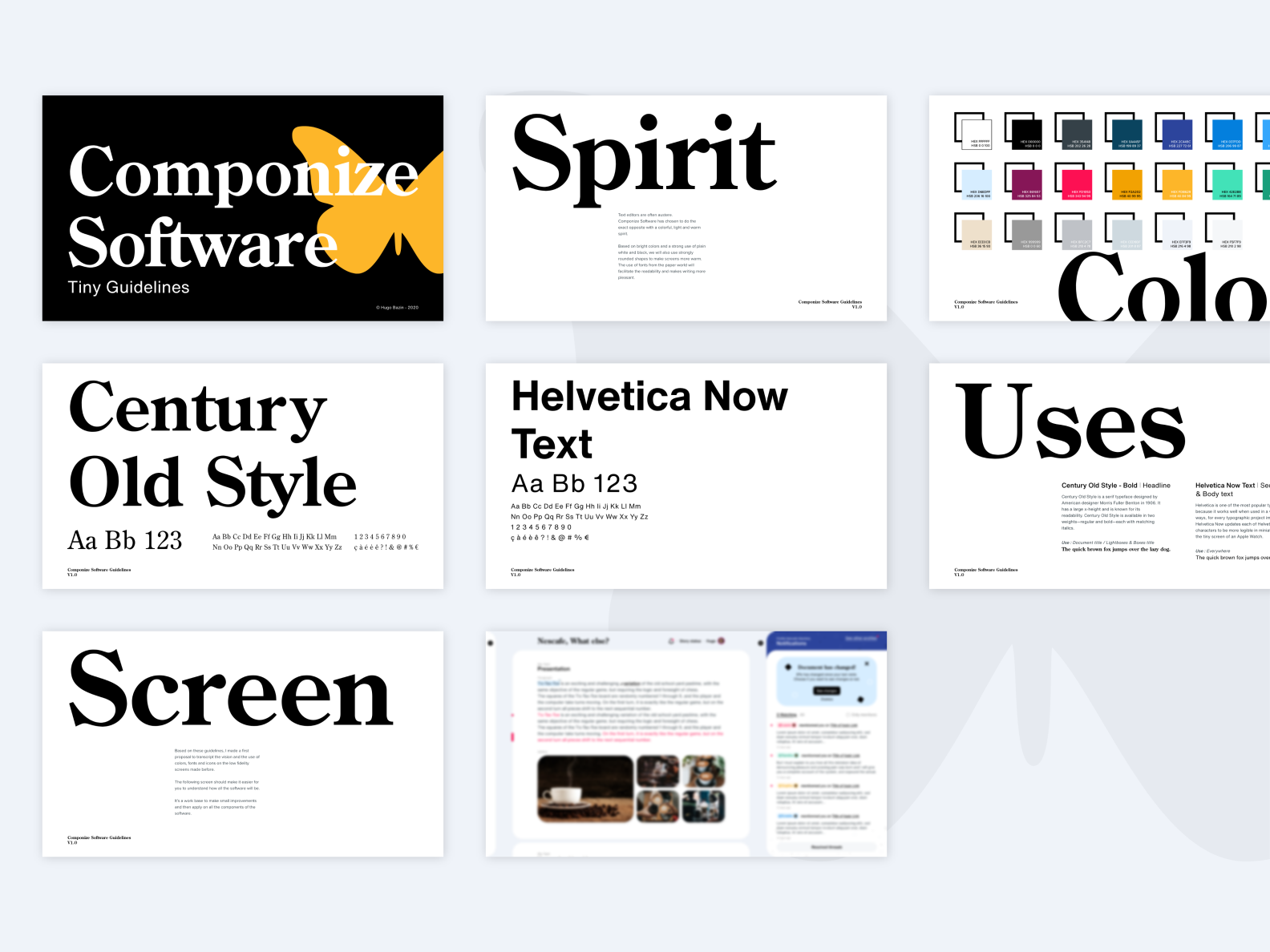 Small insight of tiny guidelines made for an editor software by Hugo ...
