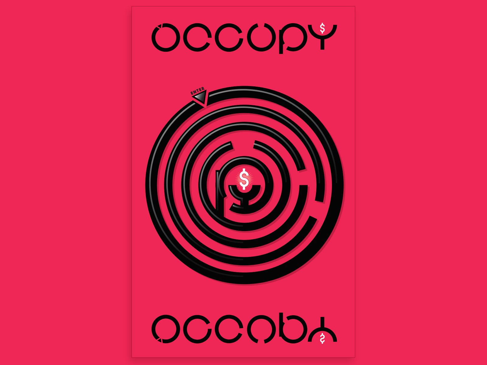 Occupy Poster by jothan cashero on Dribbble