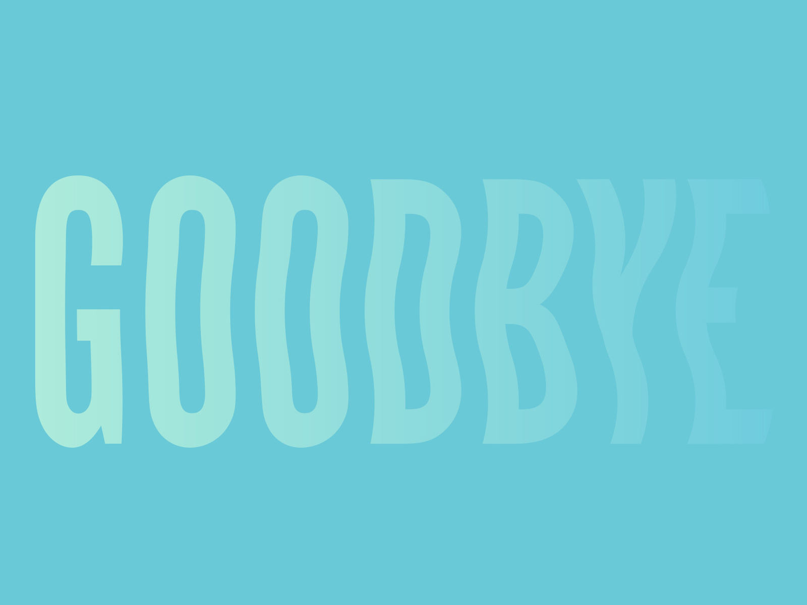 Wave Goodbye by Jeremiah Gould on Dribbble