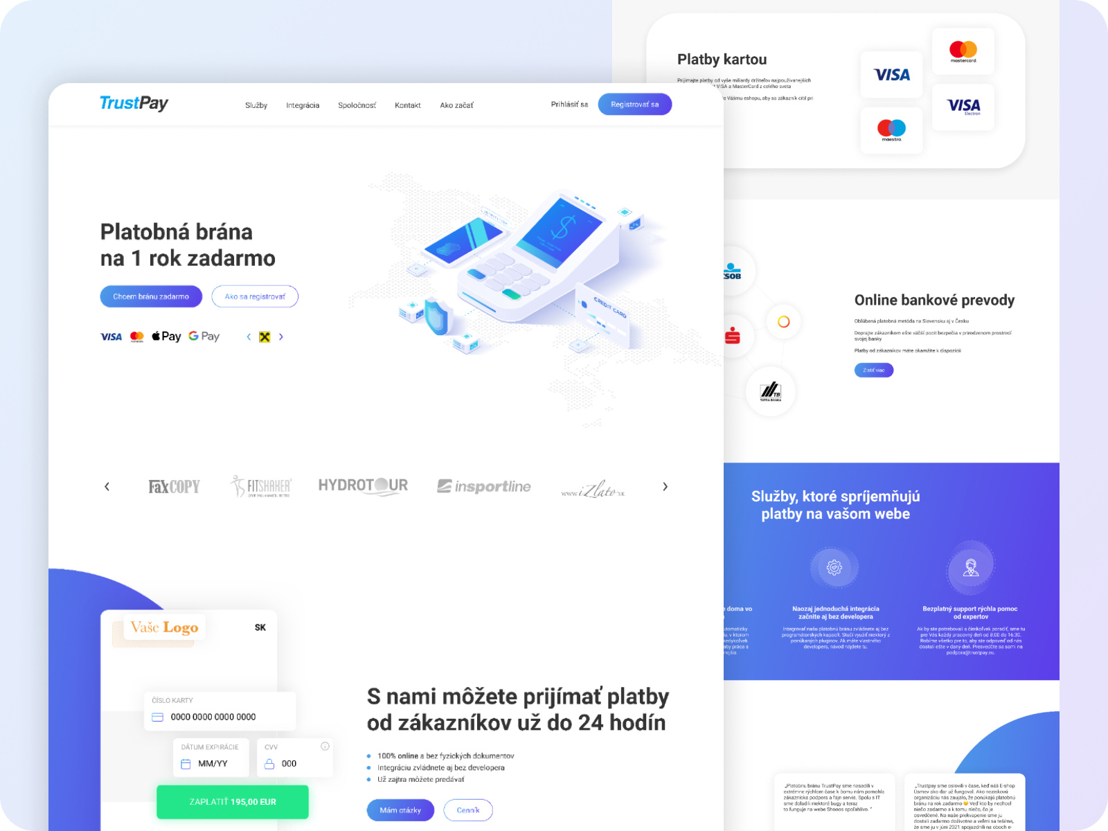 TrustPay | Payment Getaway Facelift Concept by Svetlana Zacharova on ...