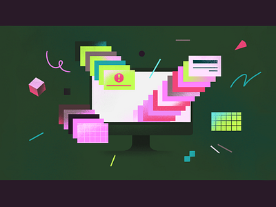 Data Breach - spot illustration by Anton Kakhidze on Dribbble