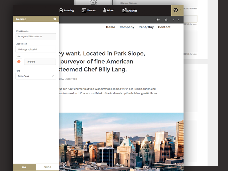 Brixel Website Builder by Lisa on Dribbble