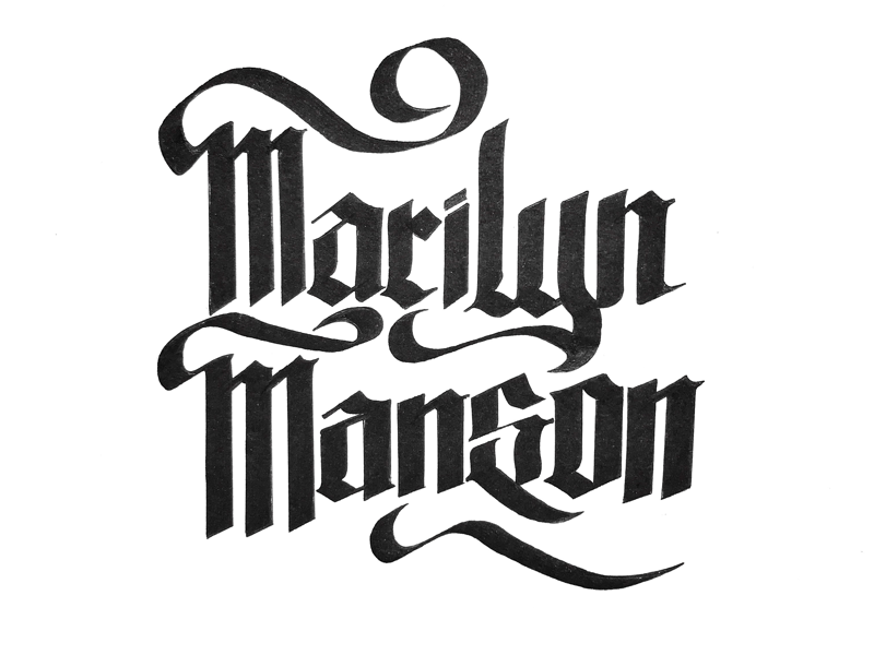 Marilyn Manson by Jōn. on Dribbble