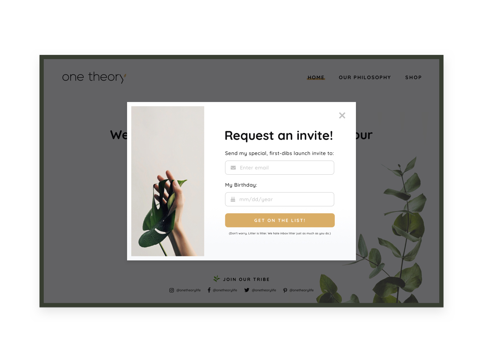 Pop-up invite design by Darvin Ryckaert on Dribbble