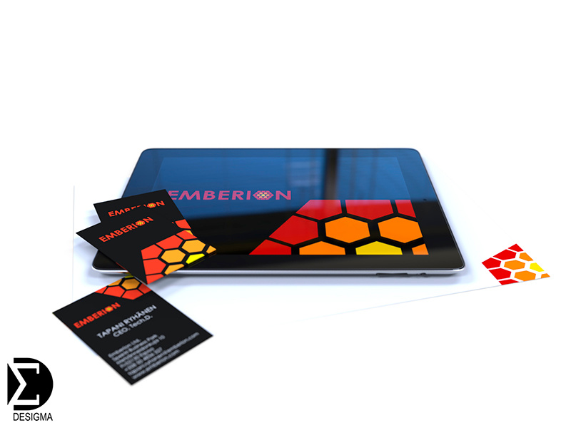 Corporate Identity | Emberion by Jarkko Saunamäki on Dribbble