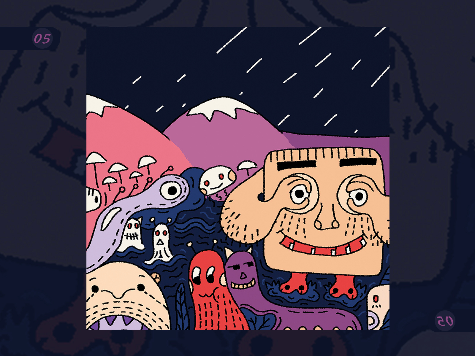 Big Eyes by weiwen on Dribbble