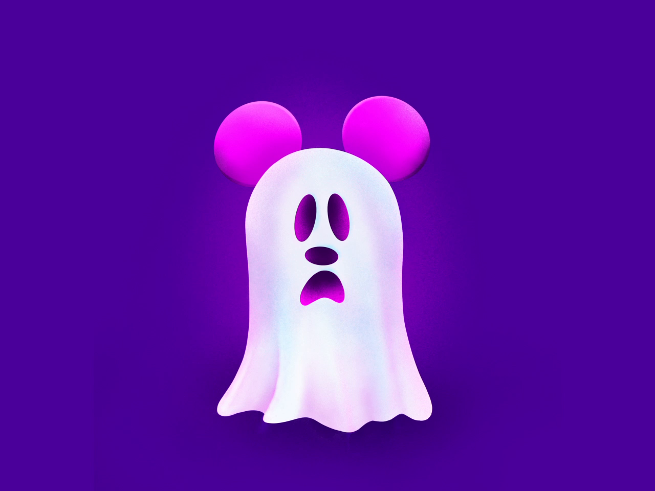 Ghostly Mickey by Tori Tucker on Dribbble