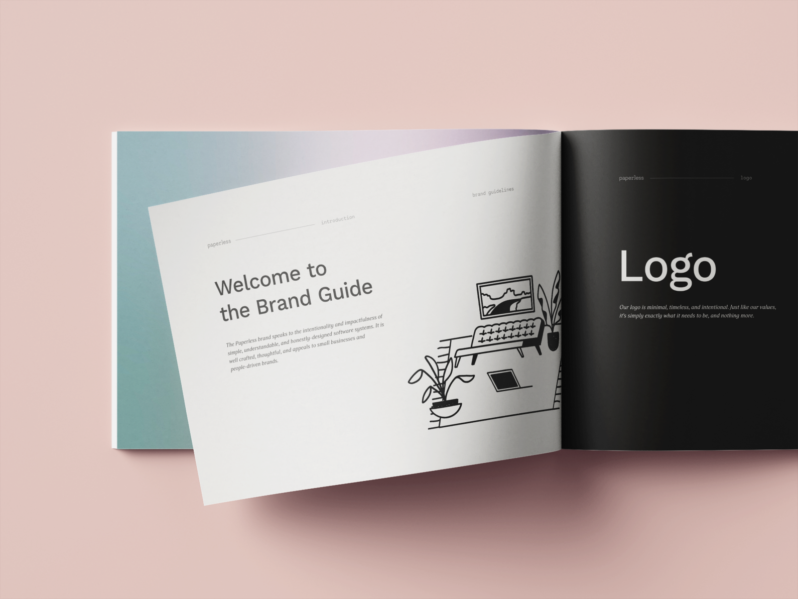 Paperless Brand Guide by Hannah Smith on Dribbble