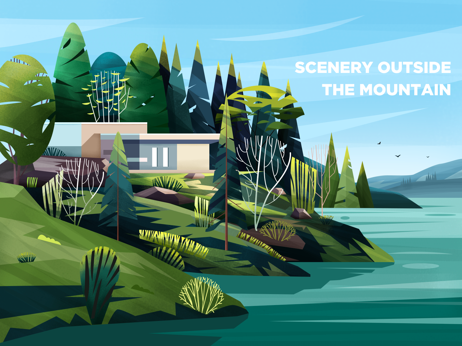 Scenery by sunny on Dribbble