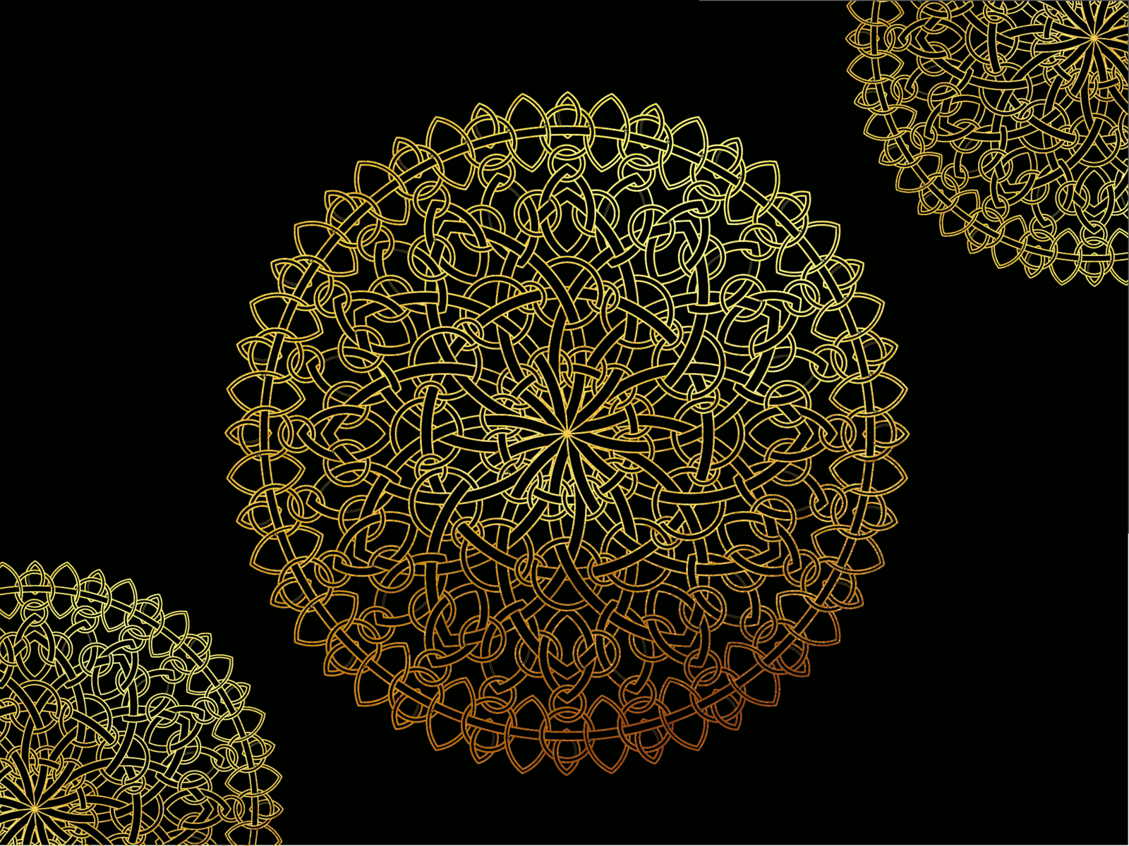 Interlocking Mandala Design by Michaela Winterbottom on Dribbble