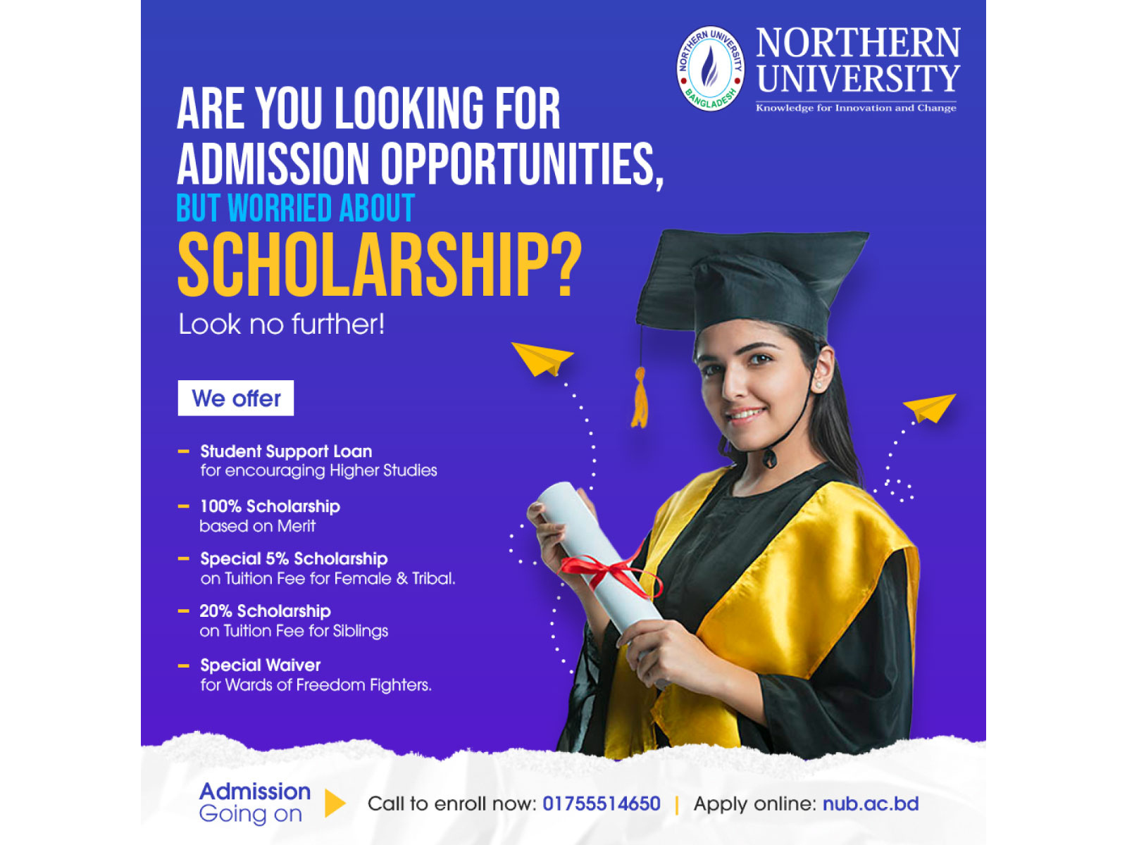 University Admission post by Mubeen Rahman on Dribbble