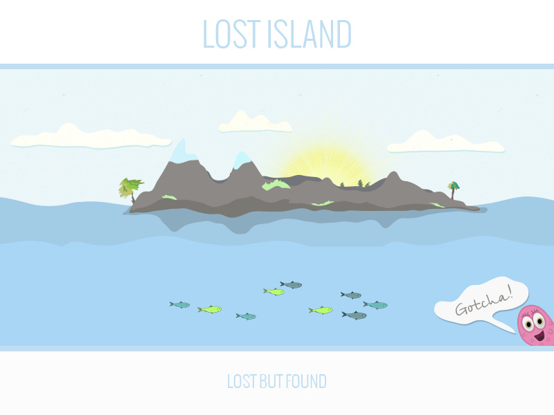 Lost Island by Ihor Naidon on Dribbble