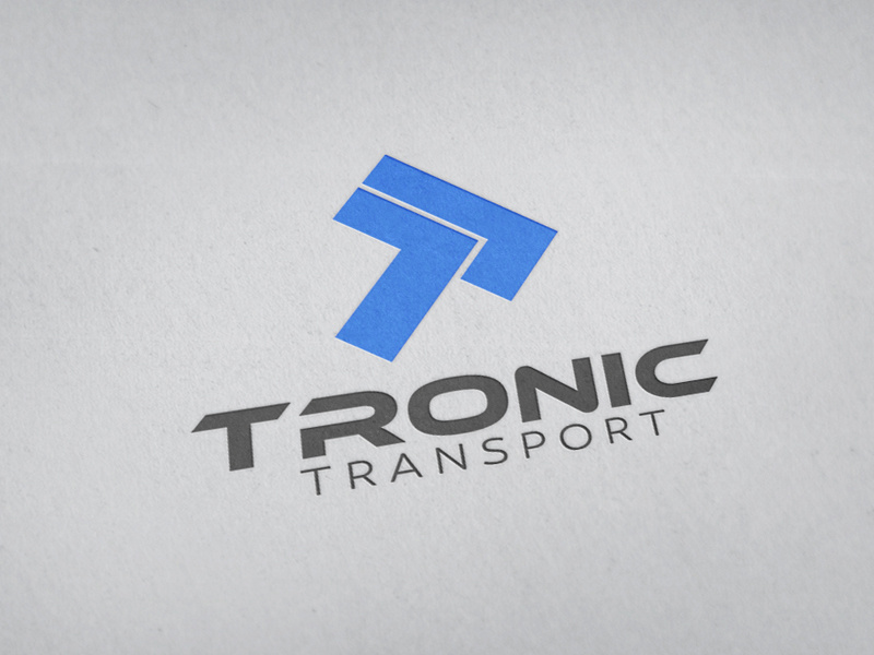 Tronic Transport Logo by Bart Wesolek on Dribbble