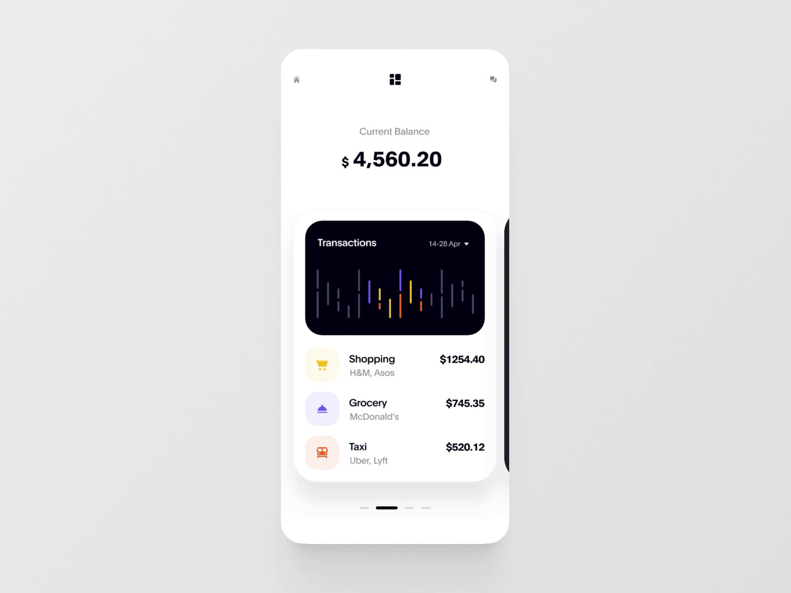 Finance App Animation by Ilya Sablin on Dribbble