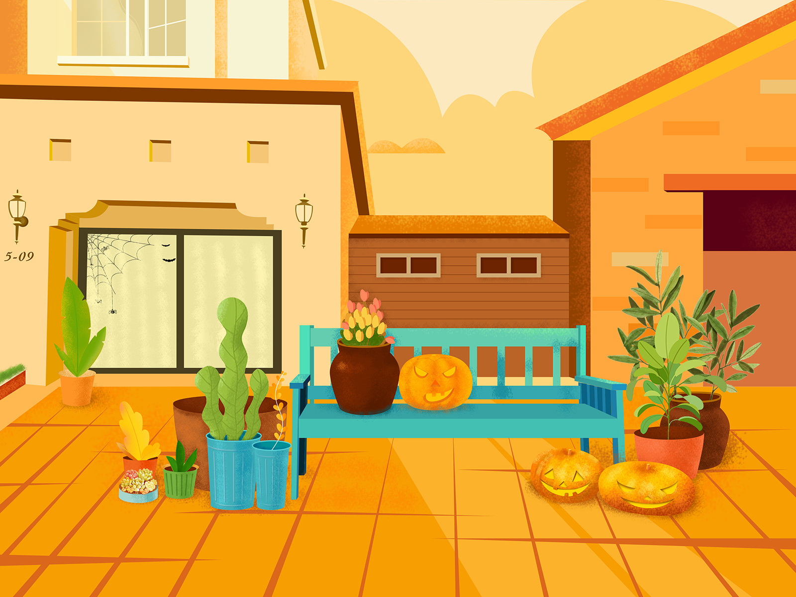 Halloween by zhou on Dribbble
