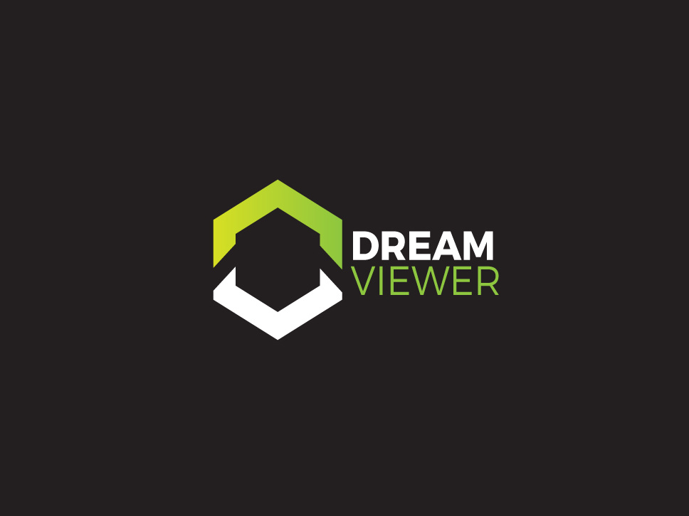 Dream Viewer Logo Design by Azmat Hero on Dribbble