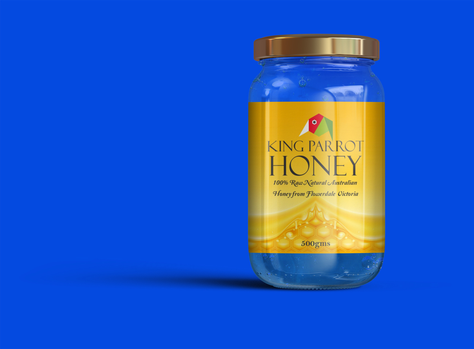 Big Honey Jar Bottle Mockup by Arun Kumar on Dribbble