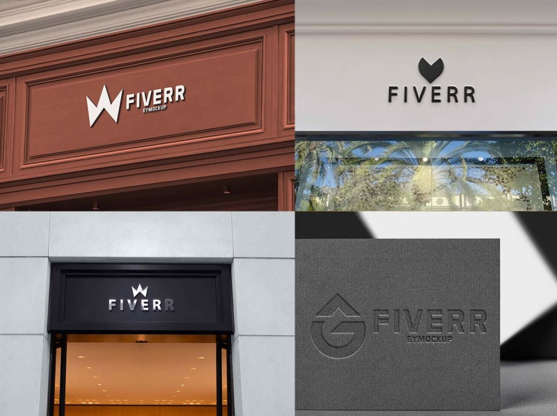 30+ Store Logo Mockup by Arun Kumar on Dribbble
