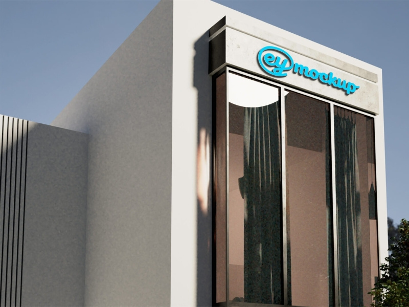 Free Model Shop Logo Mockup by Arun Kumar on Dribbble