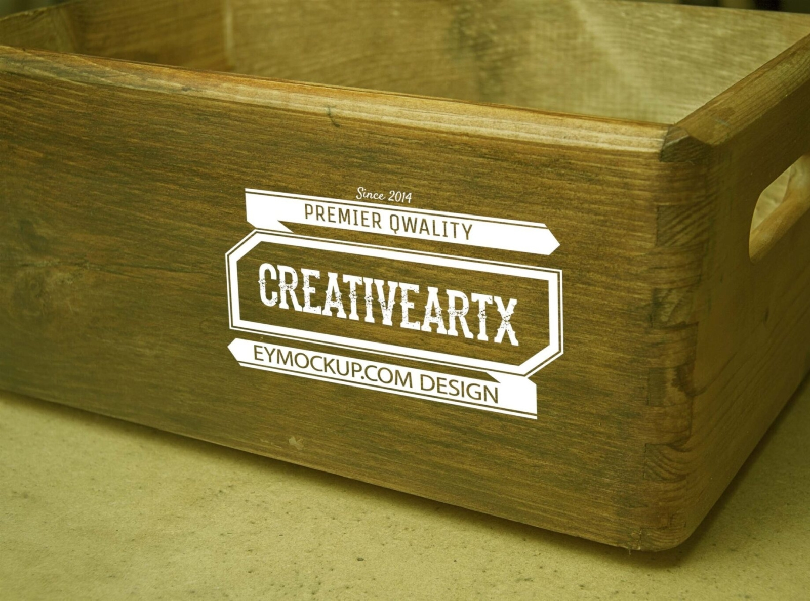 Premier Quality Flat Logo Mockup by Anjum on Dribbble