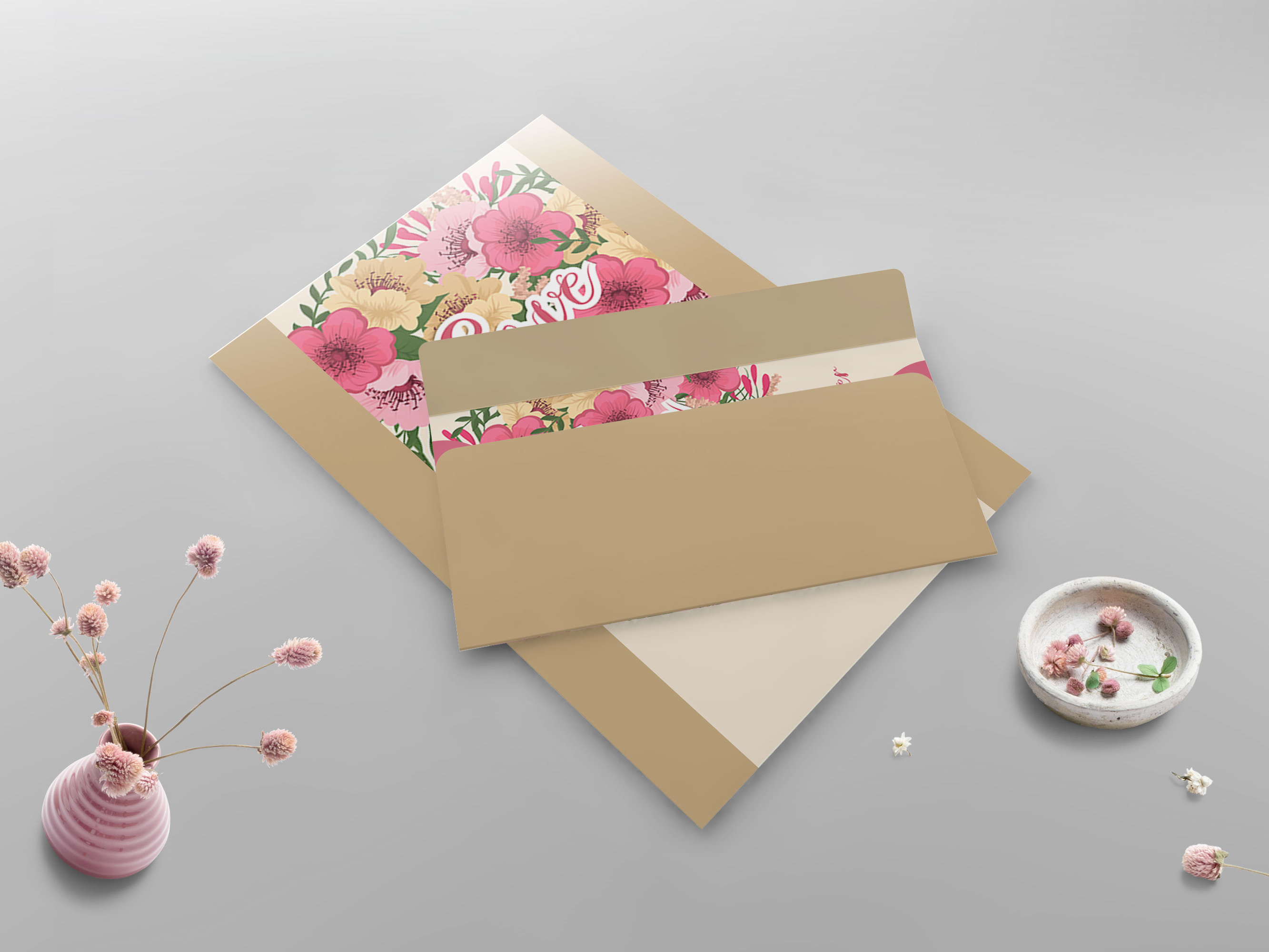 Free Invitation Latter Card Psd Mock Up by Anjum on Dribbble