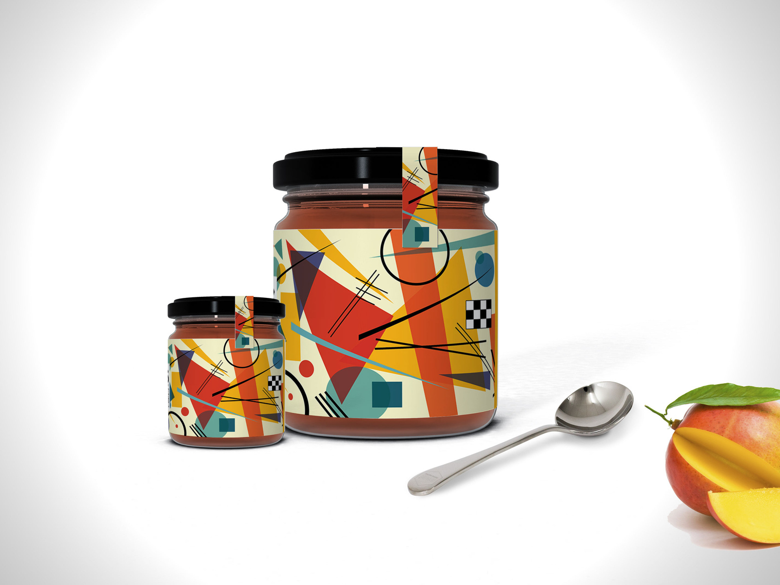 Mango Jam Jar Psd Mockup by Arun Kumar on Dribbble