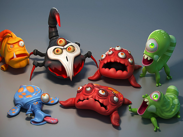 Micro Smash Monsters by José Alves da Silva on Dribbble