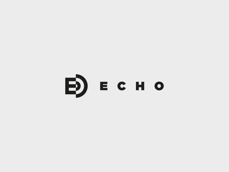 Echo Logotype by OFFKR on Dribbble
