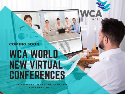 WCA Virtual conference promo by Victoria Farrell on Dribbble
