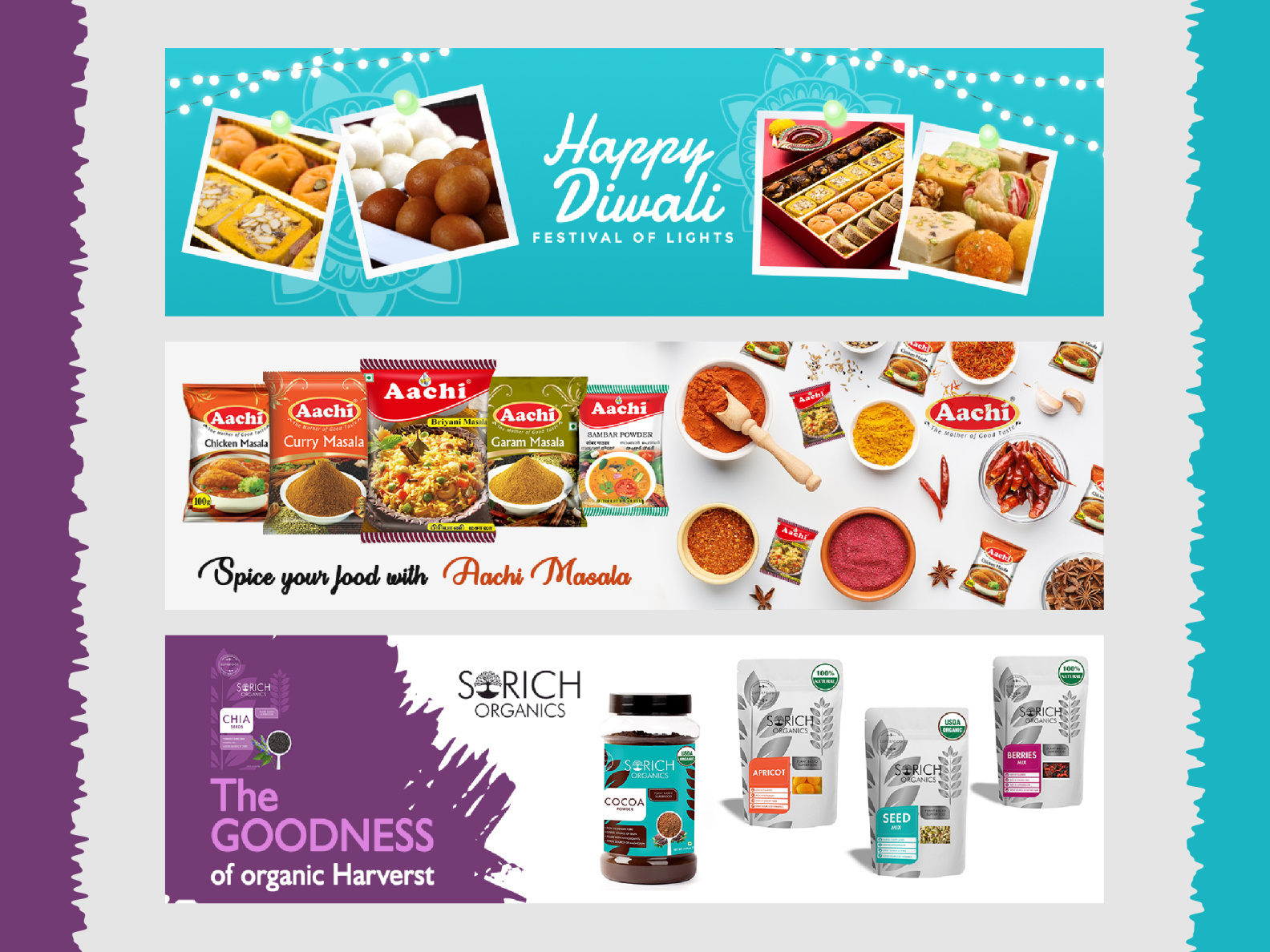 Brand Banners by RamaDevi Lakshmanan on Dribbble