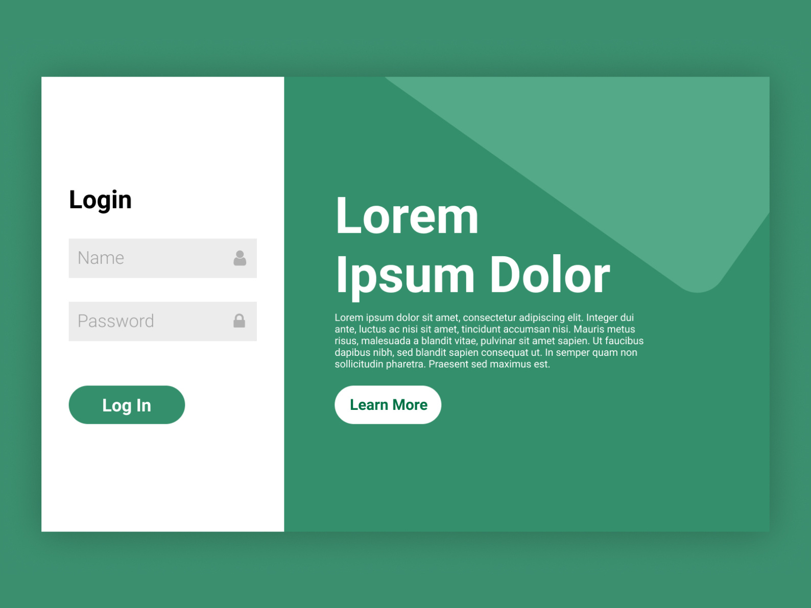 Admin Panel Login by vighnesh s on Dribbble