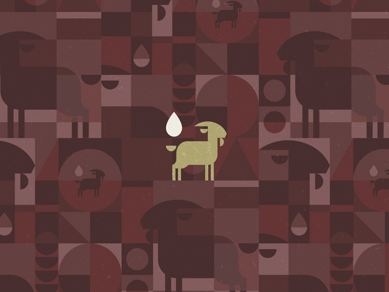 Drink Goat Milk! by Antonio Mercuri on Dribbble