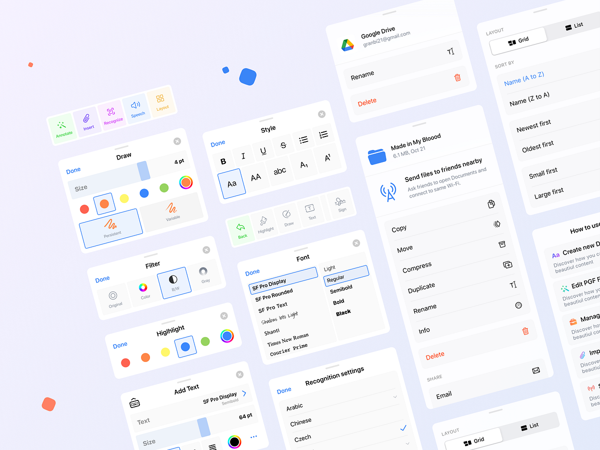 ScanHub - Tools and Popups by Dmitry Starikov on Dribbble