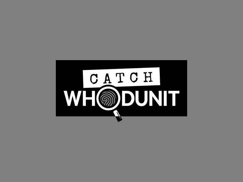 Catch Whodunit Logo Design by Six Leaf Design on Dribbble