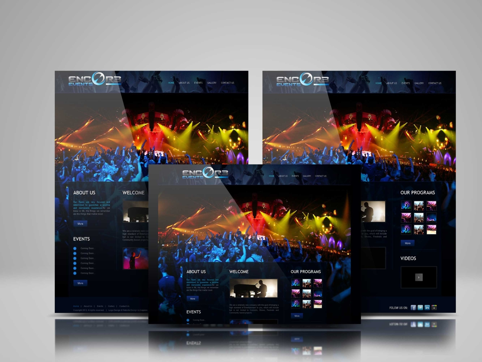 free psd screen website mockup by Arun Kumar on Dribbble