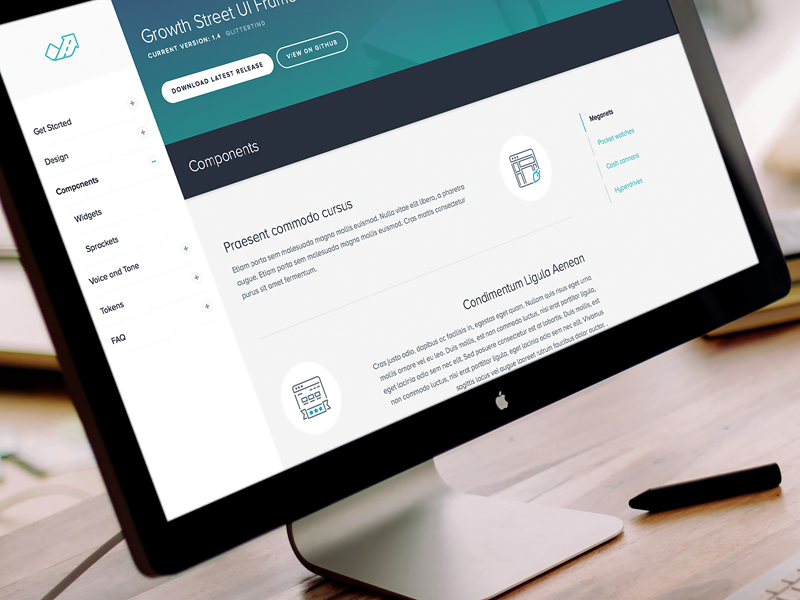 Growth Street Style Guide by Jon Taylor on Dribbble