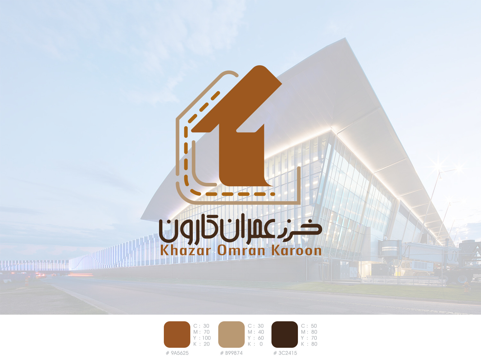 Khazar Omran Karoon company by mohammad mehdi nojoumi on Dribbble