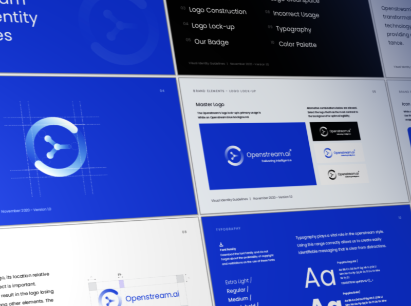 Openstream.ai Brand Identity Design by Dkb on Dribbble