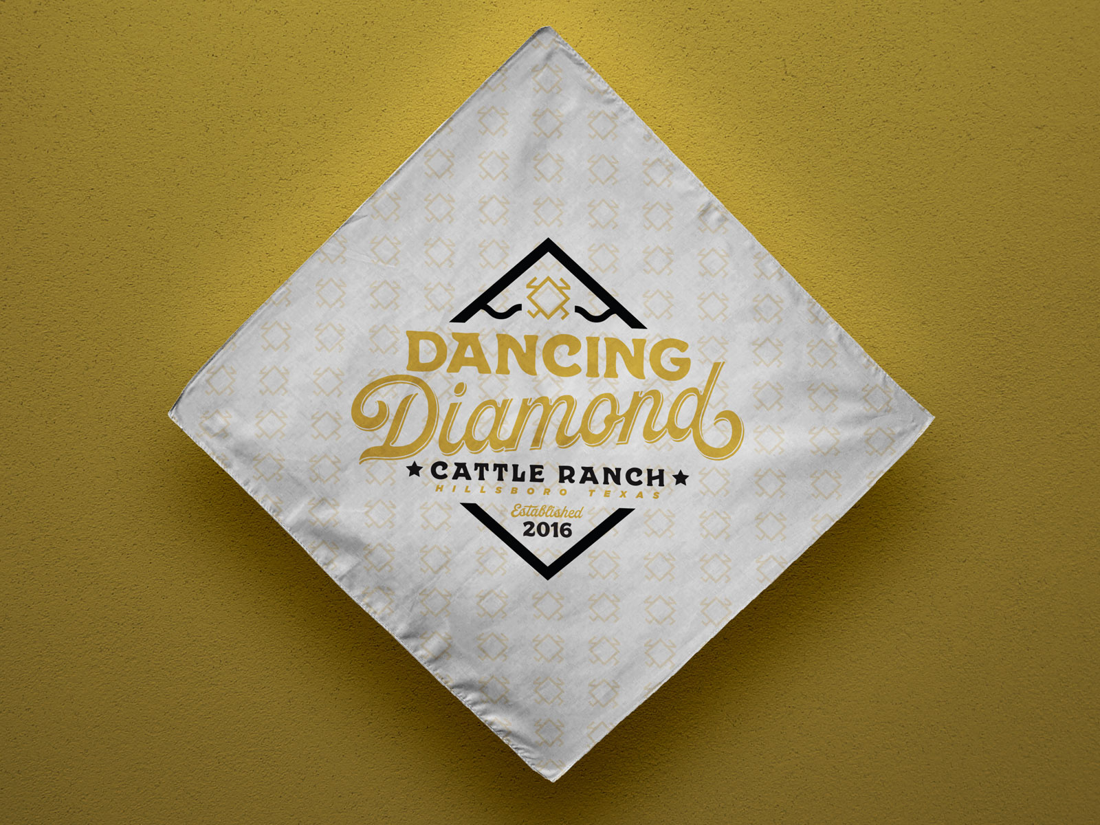 Dancing Diamond Ranch Logo Concept by Zach Oldham on Dribbble