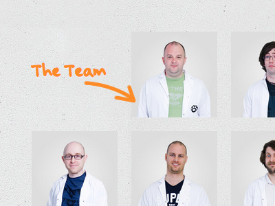 The Team by Steven Hylands on Dribbble