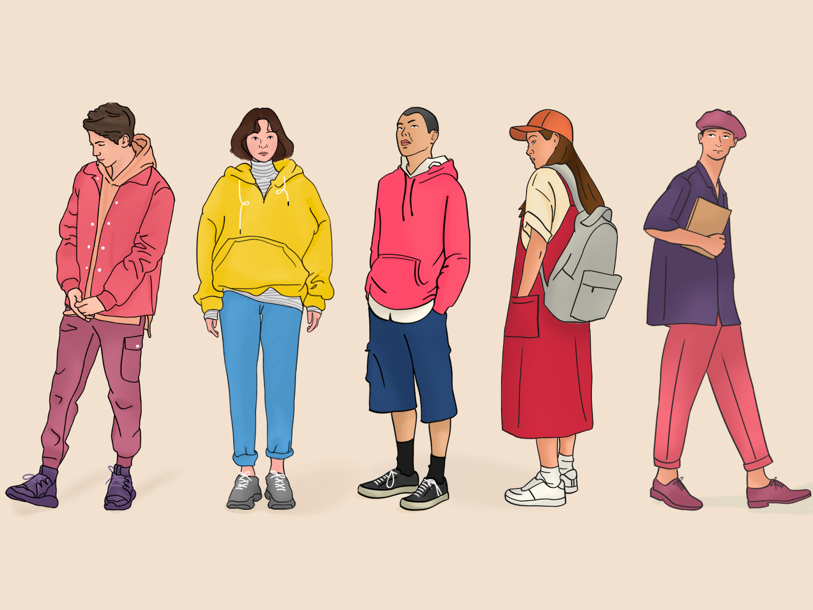 People by Rajani Sinha on Dribbble