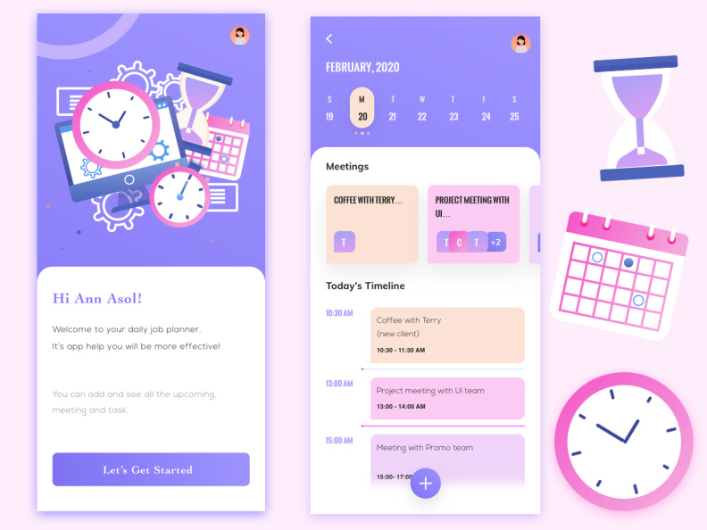 To do app by Anna (asol_design) on Dribbble