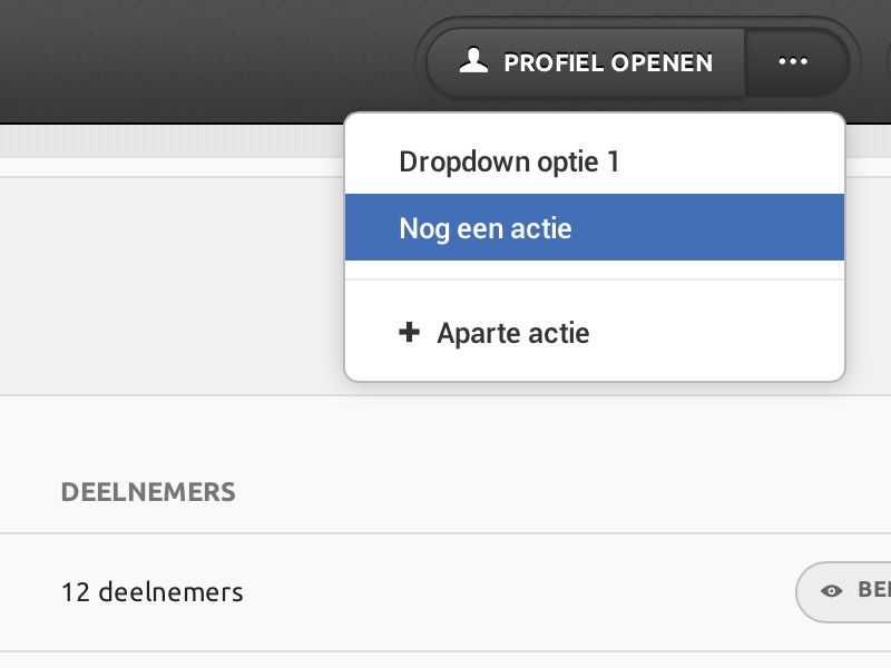 Dropdown by Bram Jetten on Dribbble